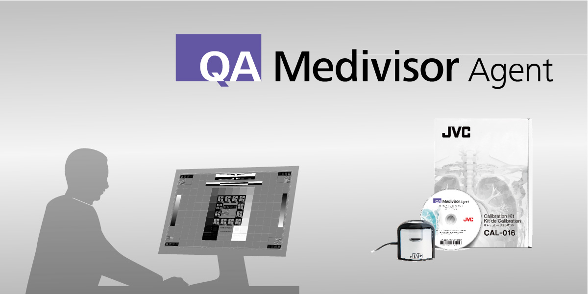 モニター精度管理ソフトウェアQA Medivisor Agent | 医用モニター / 産業用モニター | JVC