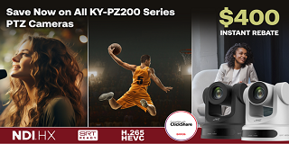 KY-PZ200WU | PTZ Cameras | Professional video | Professional Products | JVC