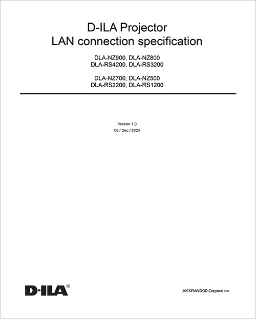 LAN connection specification | Documents for Installers and Calibrators ...